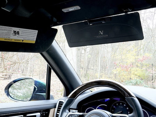 The ADDVISOR Shade | Independent Car/Truck/SUV Sun Visor